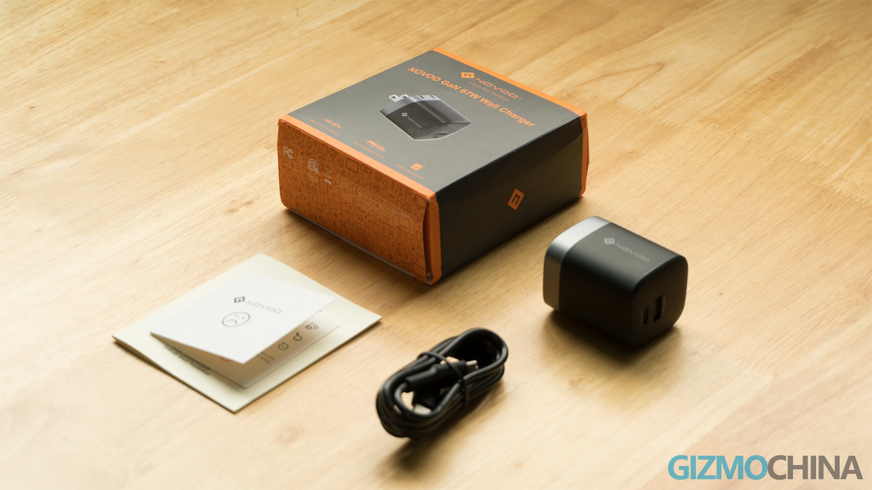 NOVOO RG67 SuperVOOC 67W GaN Charger Review: A small and ...