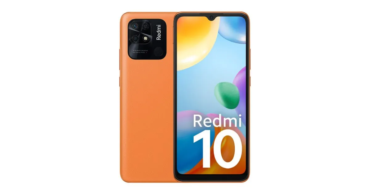 Redmi 10 Sunset Orange Color Option Debuts in India: Check Specs ...
