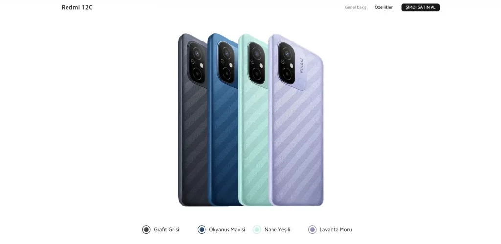 Redmi 12C appears on Xiaomi's website, Note 12 4G Global Launch ...