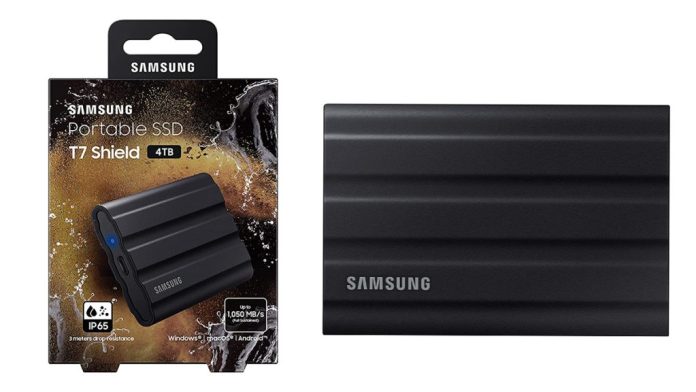 Samsung T7 Shield Portable SSD 4TB Variant Launched In India - Gizmochina