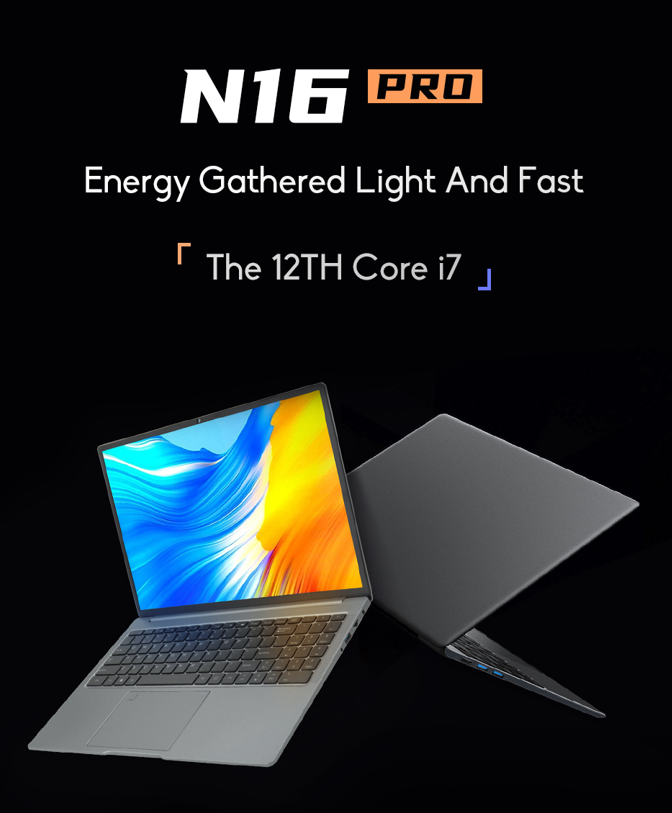 Ninkear N16 Pro - a powerful core with 12th Intel Core i7-1260P Up To 4 ...