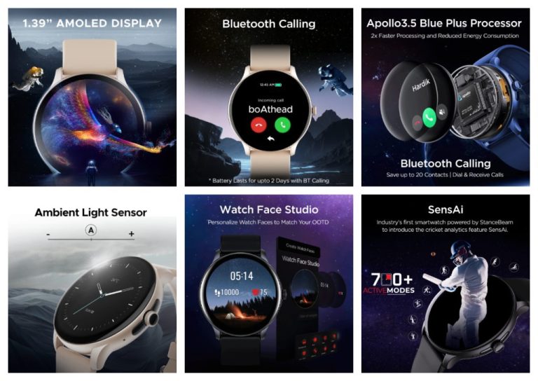 boAt Lunar Connect Pro & Lunar Call Pro watches launched in India with ...