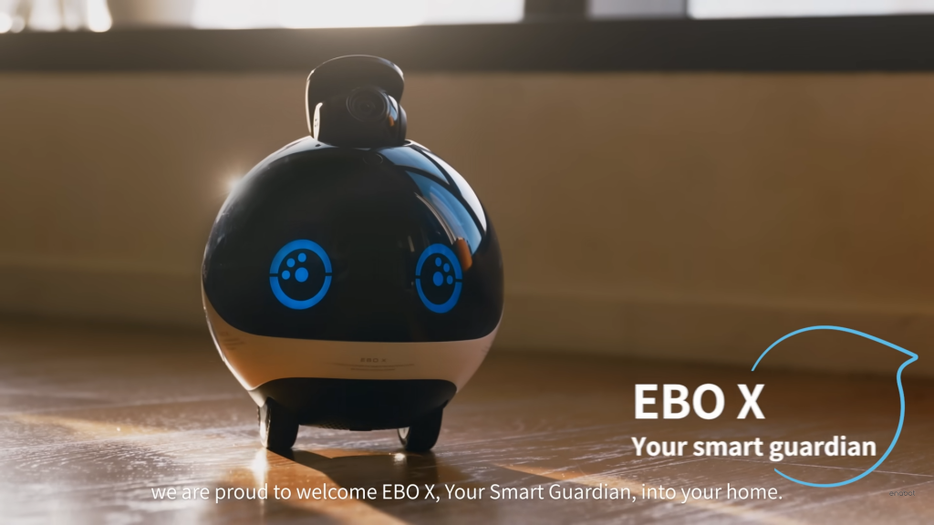 Enabot Ebo X Home Robot With A 4k Camera Launched On Kickstarter Gizmochina