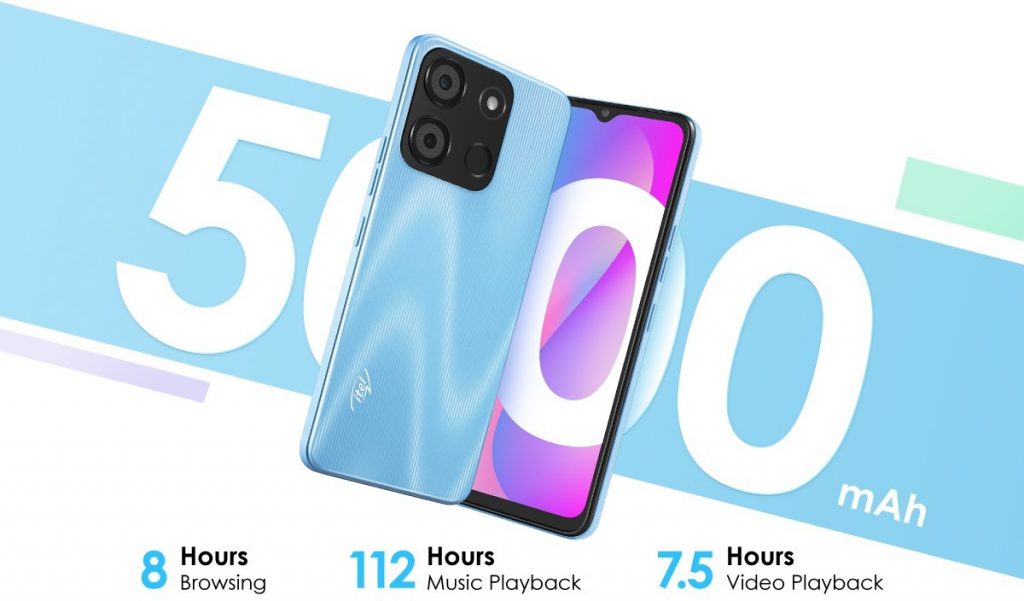 itel A60 With a 6.6-inch HD Screen, and 5,000mAh Battery Launched in ...