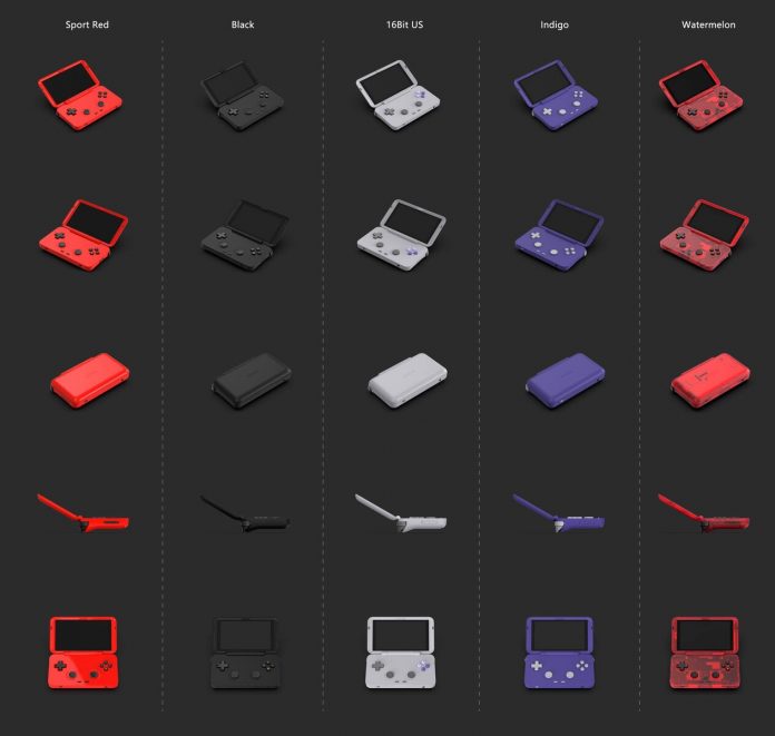 Retroid Pocket Flip handheld console with Nintendo DS-inspired design ...