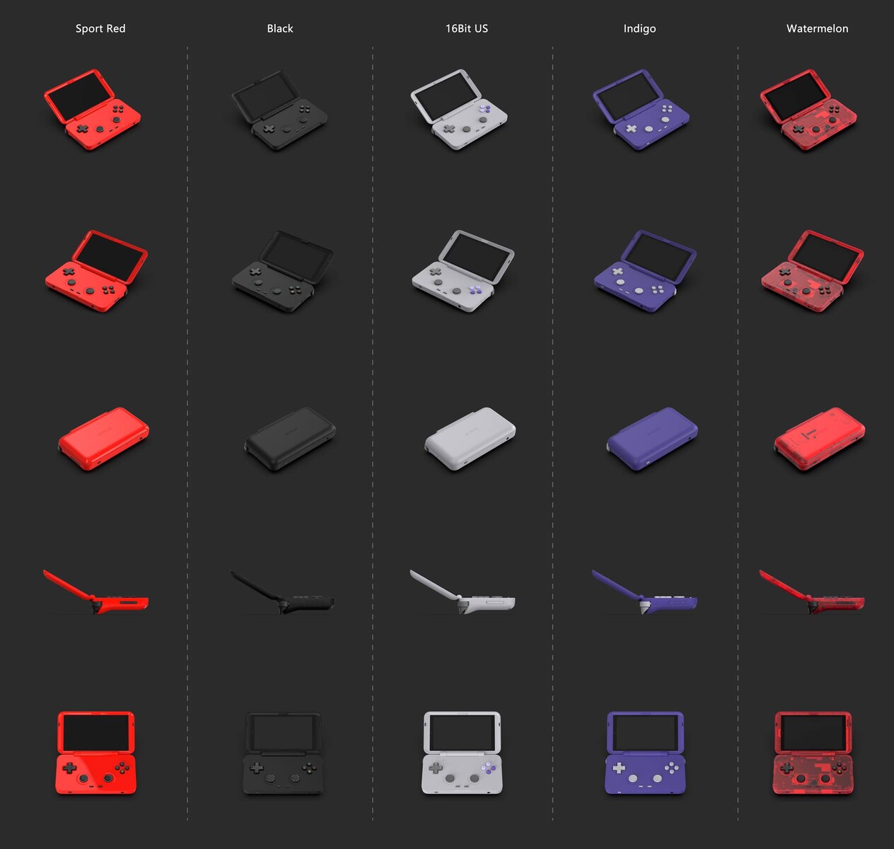 Retroid Pocket Flip handheld console with Nintendo DS-inspired design ...