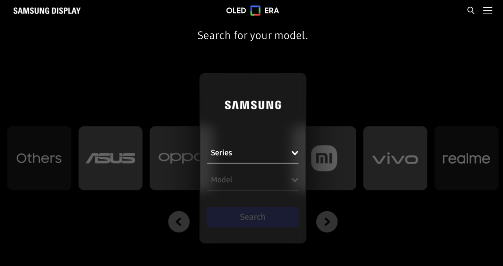 Discover Your Smartphone's Display with Samsung's OLED Era Page - Gizmochina