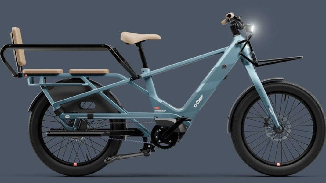 Dost Crate Cargo Electric Bike with a load-bearing capacity of up to 440 pounds unveiled ...