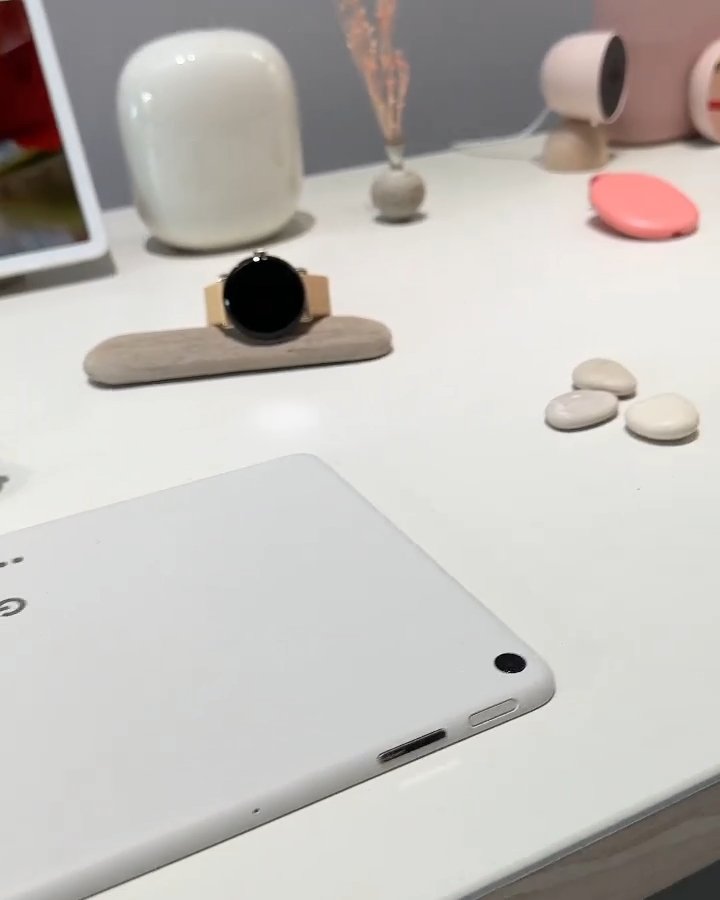Google Pixel Tablet real-life video spotted at Milan Design Week 2023 ...