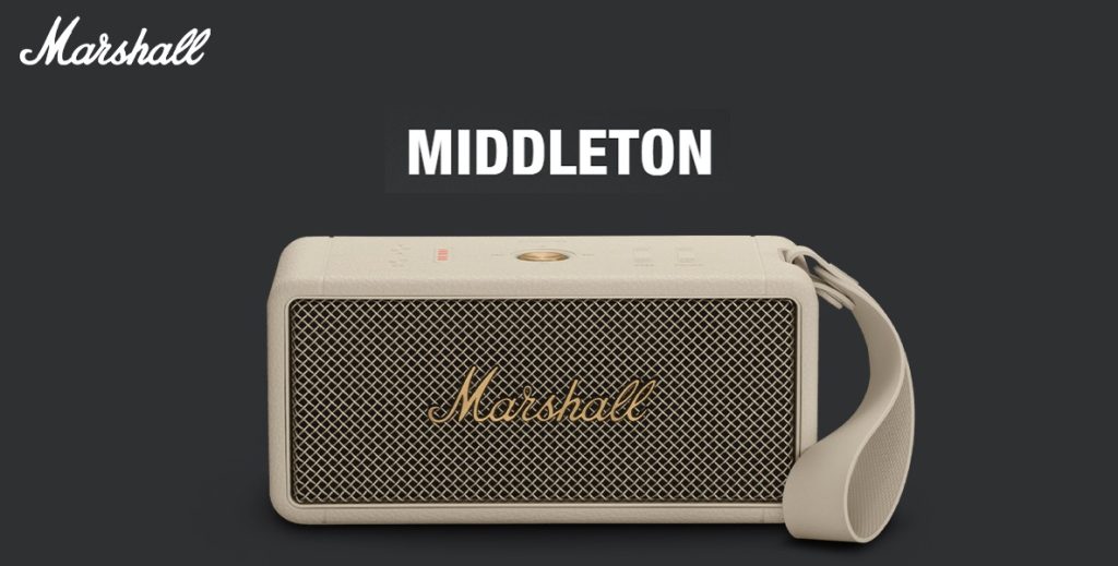 Marshall Middleton Bluetooth Portable Speaker Launched In India ...