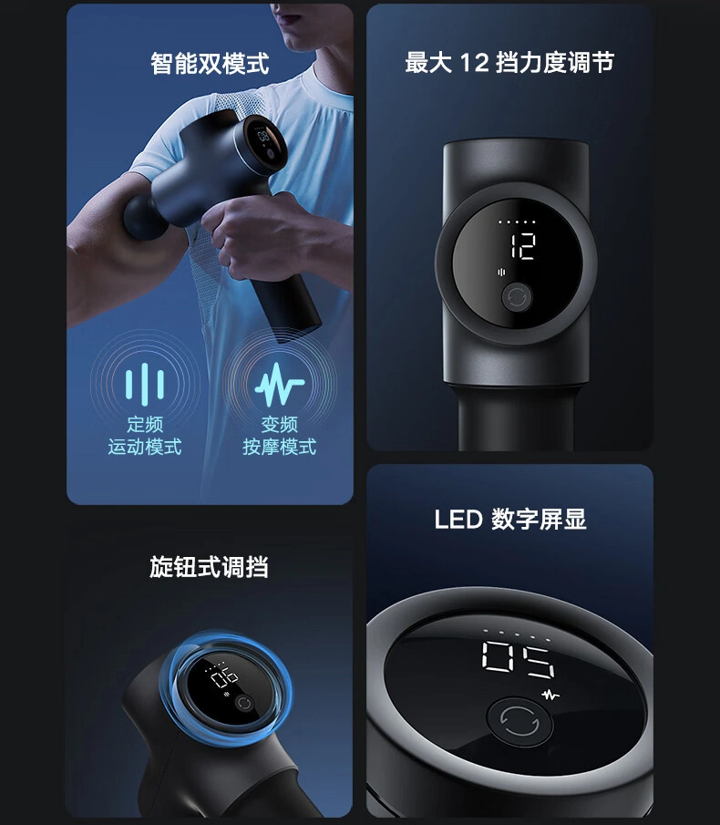 Xiaomi launches powerful Mijia Fascia Gun Pro: 35kg thrust and 12 ...