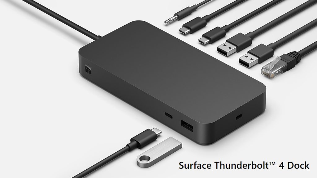 Microsoft launches Surface Thunderbolt 4 Dock for its Surface laptops - Gizmochina