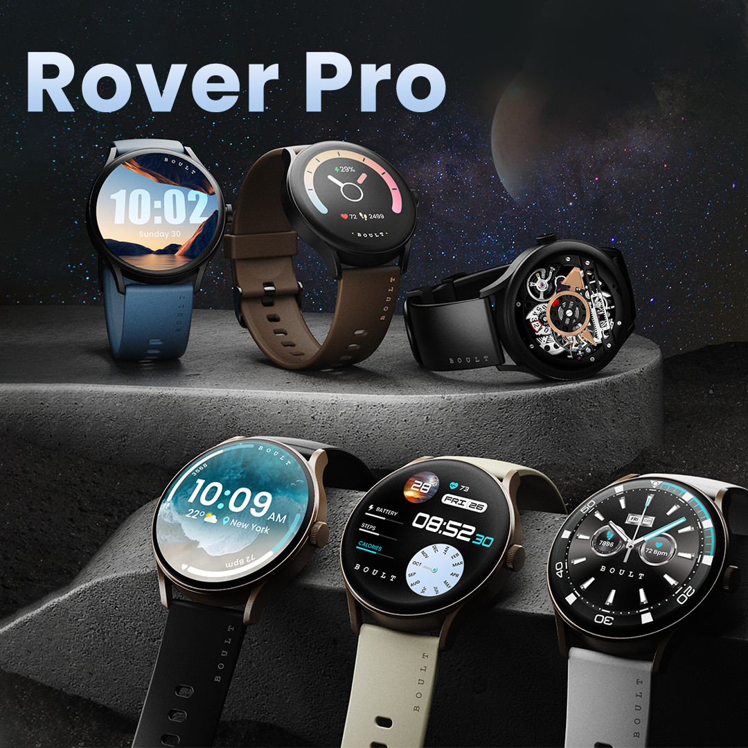 Boult Rover Pro With 1.43-inch AMOLED Display Launched in India ...