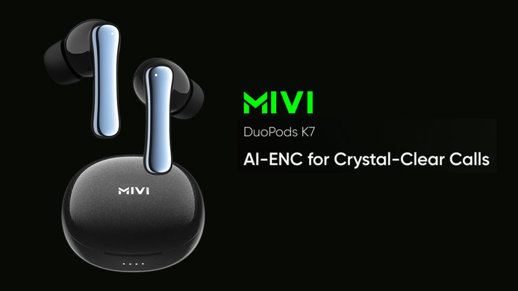 Mivi DuoPods K7 With 50-hour Battery Life Launched - Gizmochina