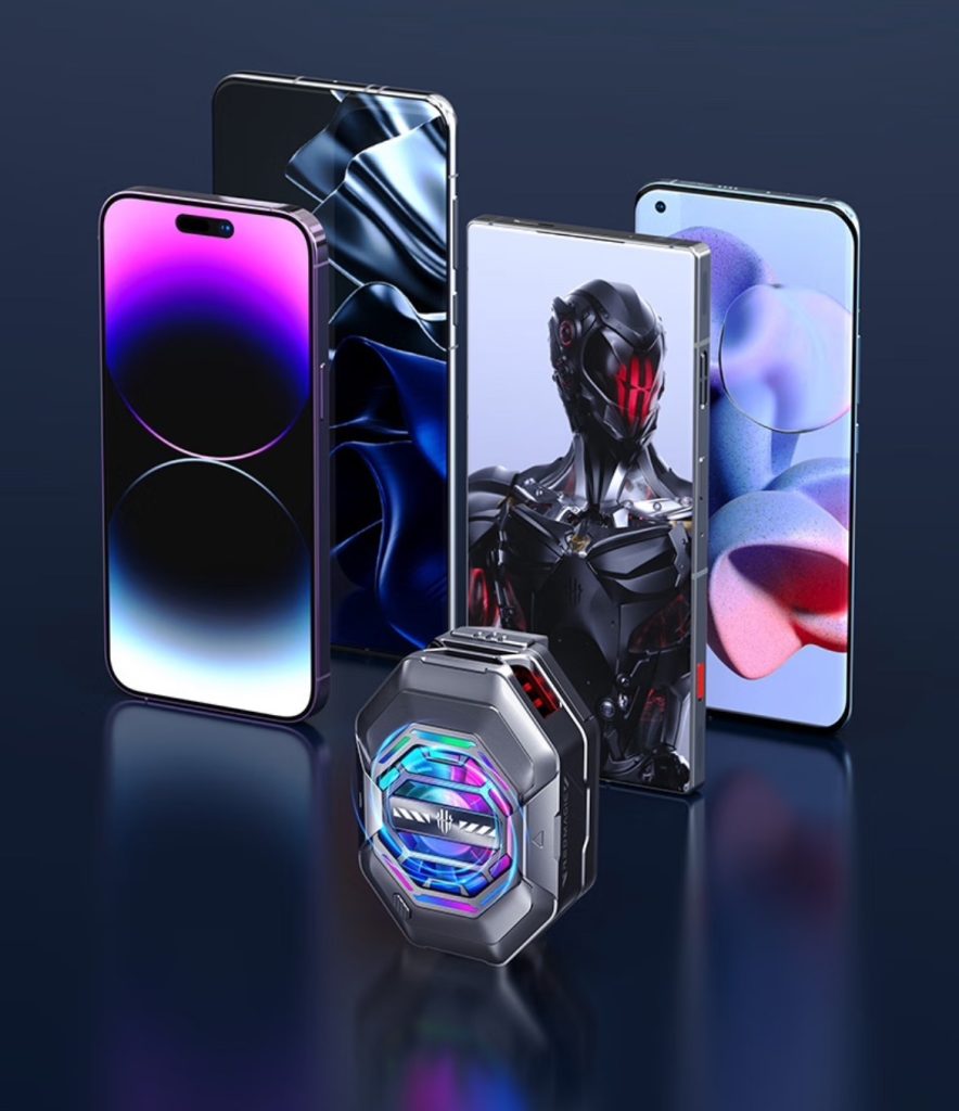 Nubia Red Devil Radiator 4 Pro back clip version with up to 27W cooling power launched in China ...