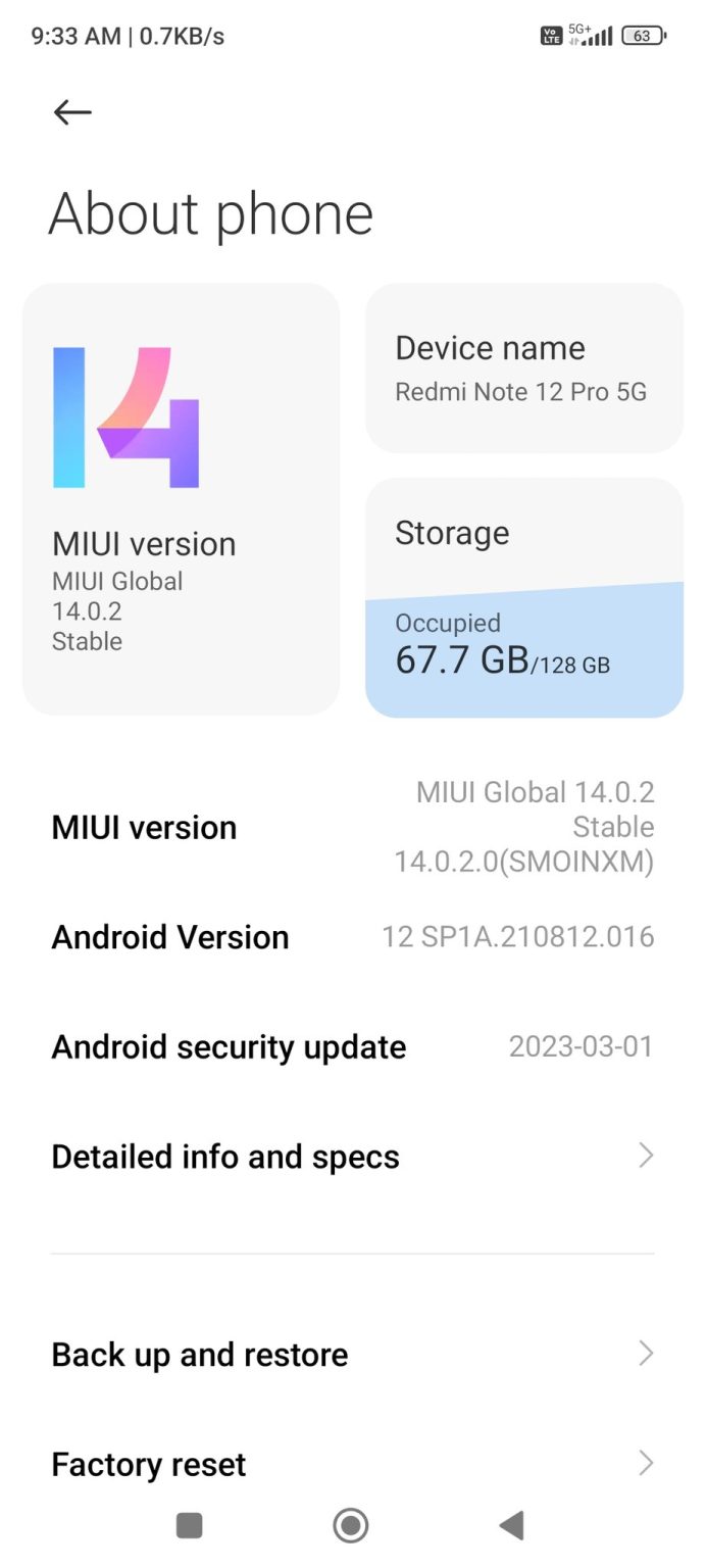 Redmi Note 12 Pro and Note 12 Pro+ Get MIUI 14 Update in India but ...