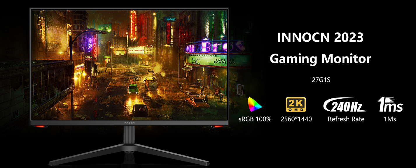 Get the Latest INNOCN 27G1S Gaming Monitor for $349 (Coupon) - Gizmochina