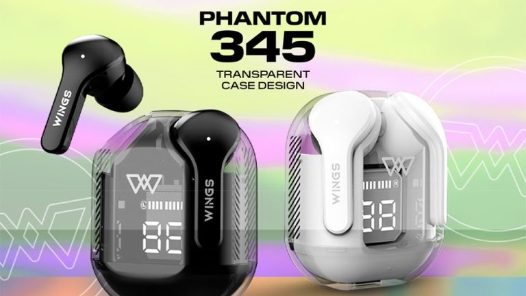 Wings Phantom 345 With 50-Hour Total Battery Life, Transparent Case ...