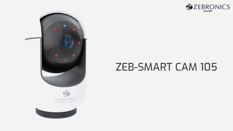Zebronics Zeb-Smart Cam 105 hits India equipped with AI motion ...