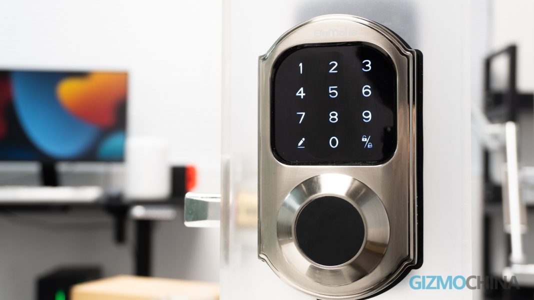 Elemake Keypad Deadbolt Smart Door Lock Review: Keep Door Things Smart ...
