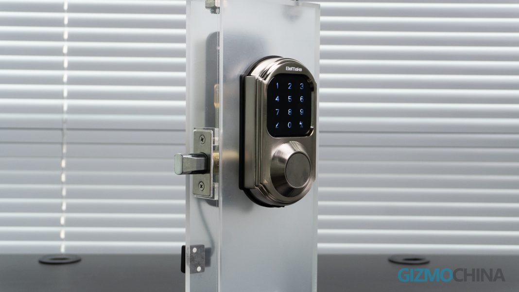 Elemake Keypad Deadbolt Smart Door Lock Review: Keep Door Things Smart ...