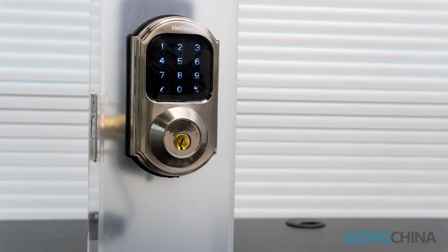 Elemake Keypad Deadbolt Smart Door Lock Review: Keep Door Things Smart ...