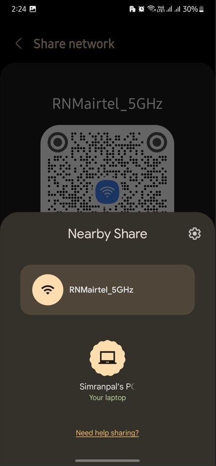 How to Share Wifi Password on Android and iOS - Gizmochina
