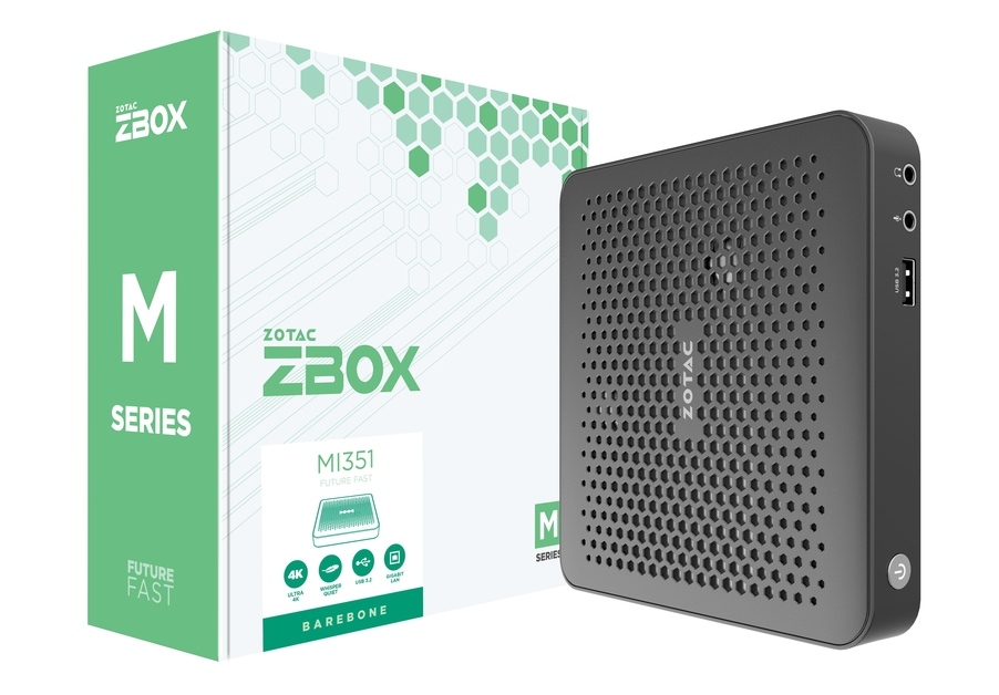 Zotac ZBOX edge MI351 is a super slim mini-PC with Intel Alder Lake ...