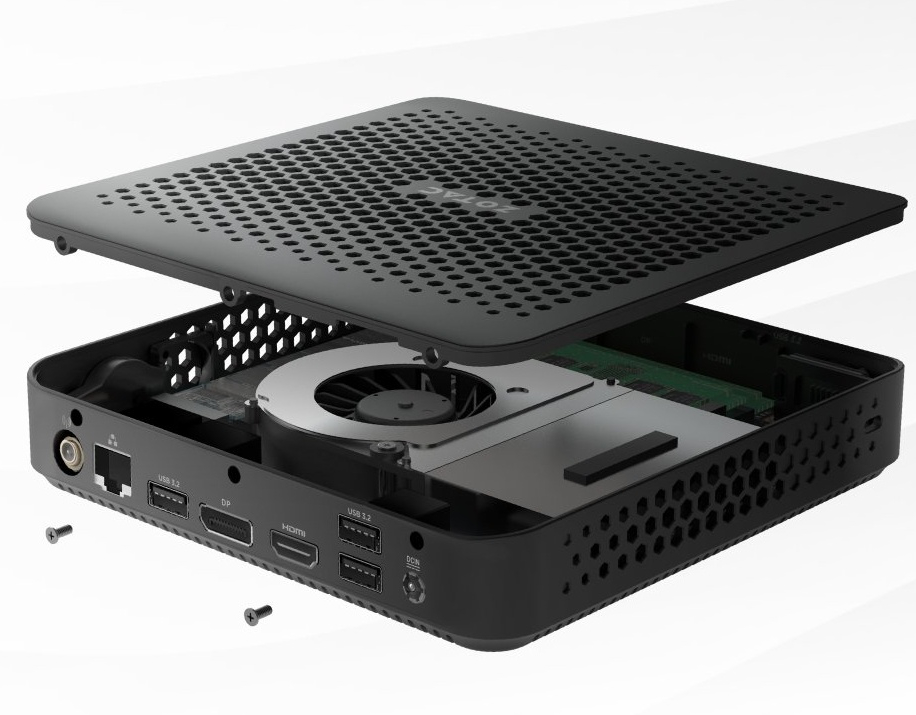 Zotac ZBOX edge MI351 is a super slim mini-PC with Intel Alder Lake ...