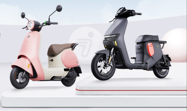Ninebot Q80C smart electric moped with a 115km range and a top speed of ...