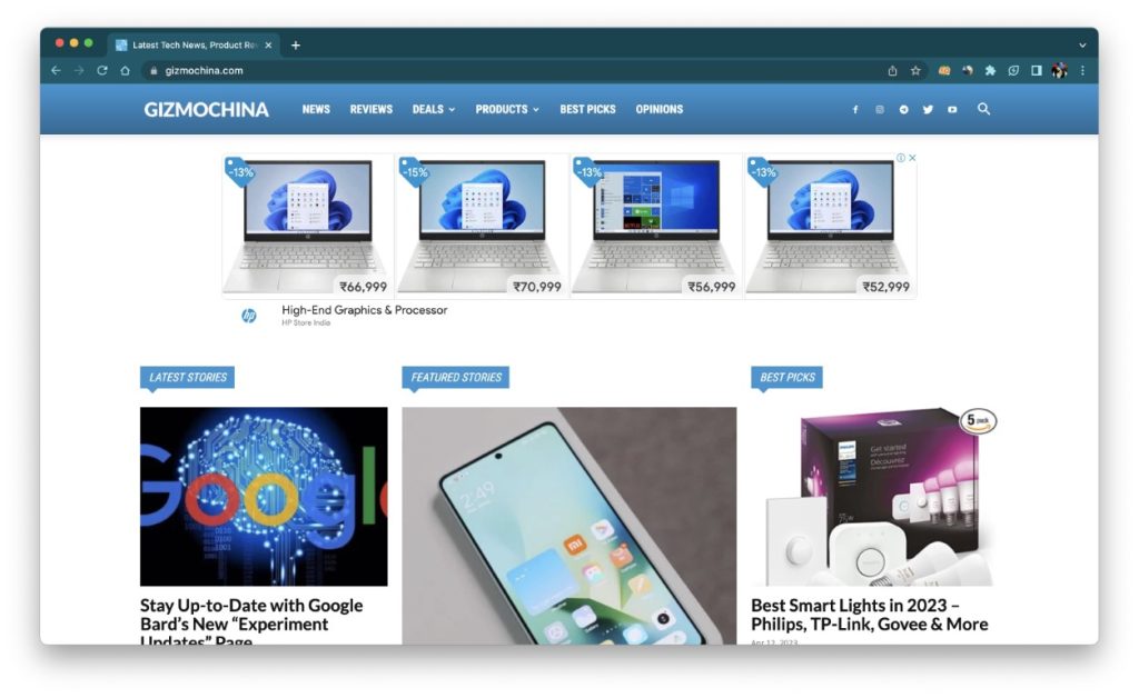 How to take Screenshot on Chrome Browser - Gizmochina