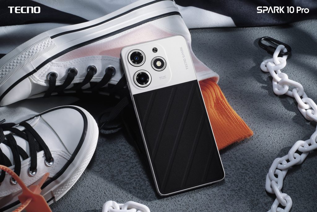 Tecno unveils the Spark 10 Series Magic Skin Edition made from eco-friendly leather material ...