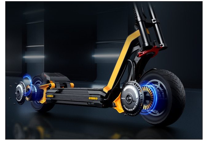 INMOTION RS Ultra-High Performance e-scooter Now Live on Kickstarter ...