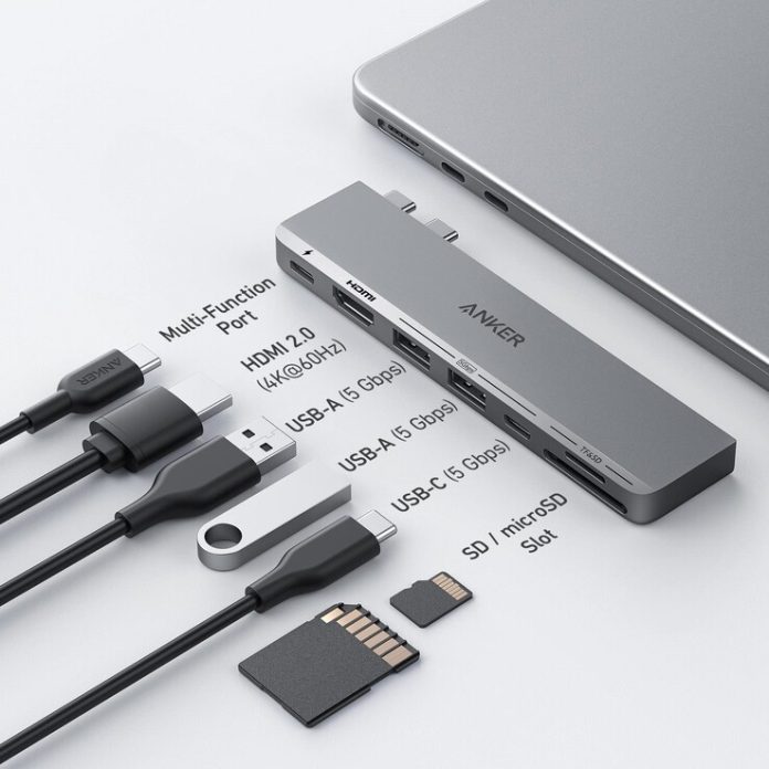 Anker 547 USB-C Hub optimized for the latest MacBooks released - Gizmochina