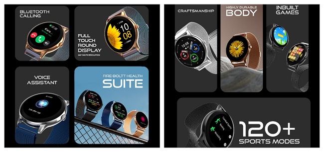 Fire-Boltt Phoenix Ultra budget smartwatch launched in India with BT ...