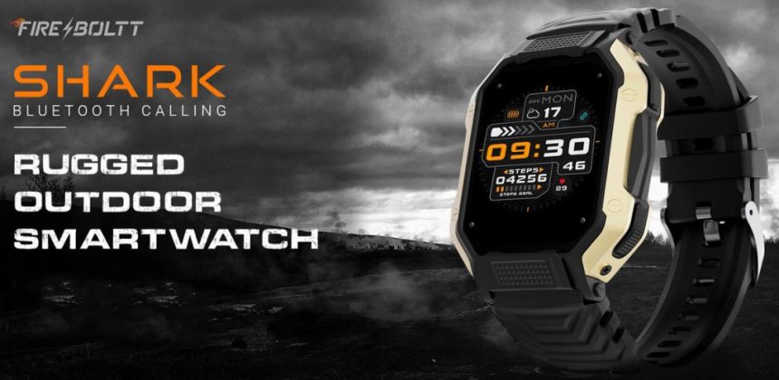 Fire-Boltt Shark Rugged Smartwatch With 1.8-inch Display Launched In ...