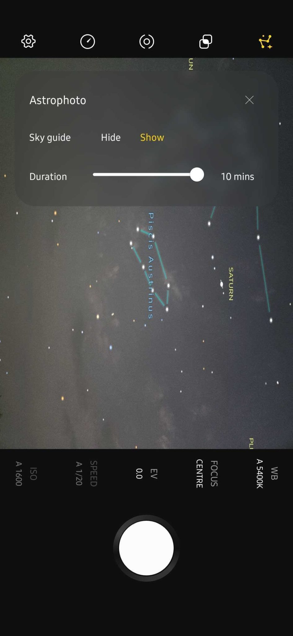 Samsung Galaxy S21 series gets astrophotography mode in Expert RAW app - Gizmochina