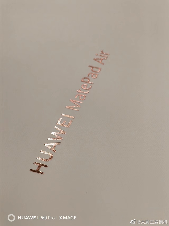 Huawei MatePad Air live images and specs leaked ahead of launch ...