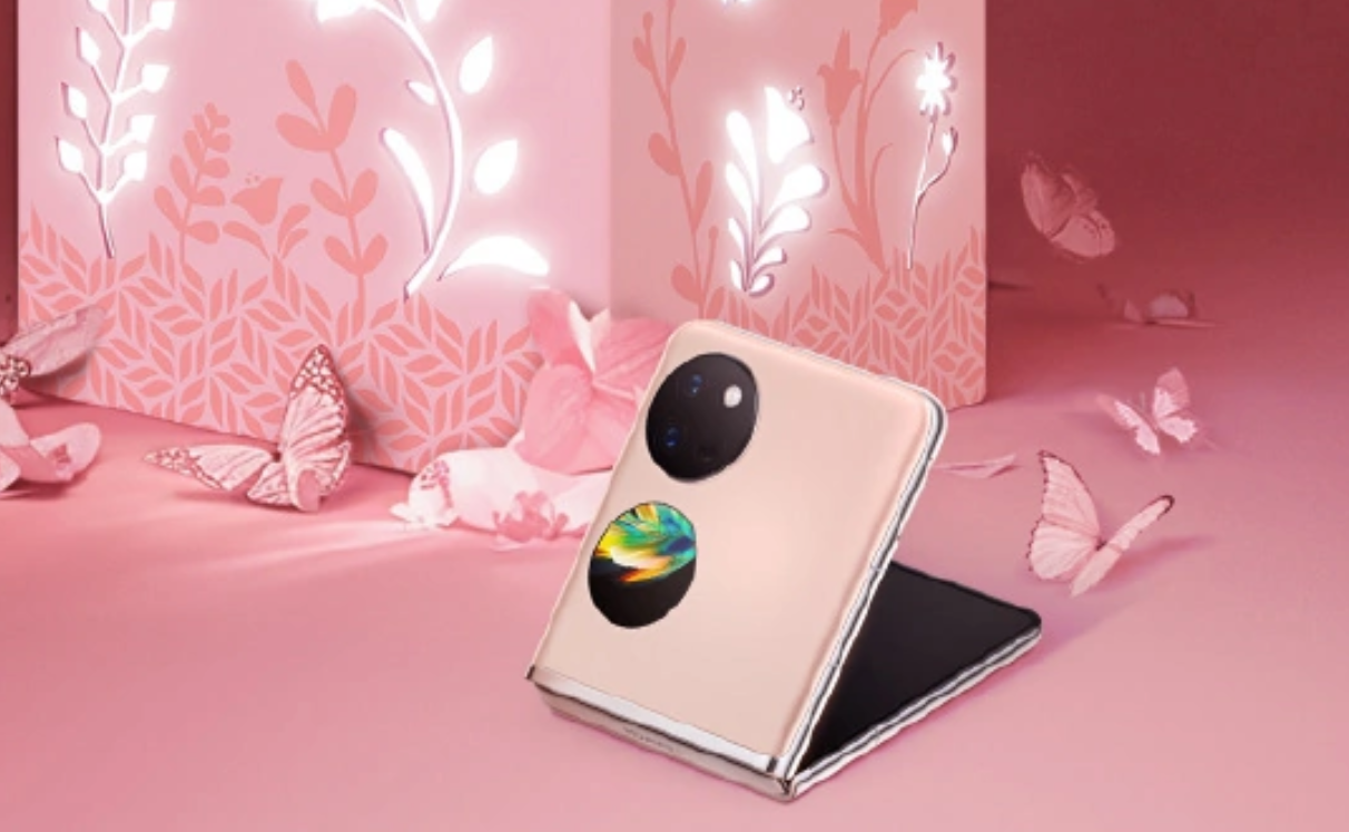 This Limited-Edition Huawei Pocket S comes with a Guerlain Lipstick Set ...