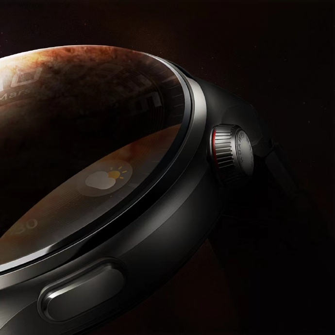 Huawei Watch 4 teaser shows design with rotating crown resembling ...