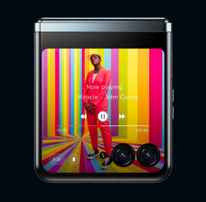 Moto Razr 40 Ultra promo images leaked again by Evan Blass - Gizmochina