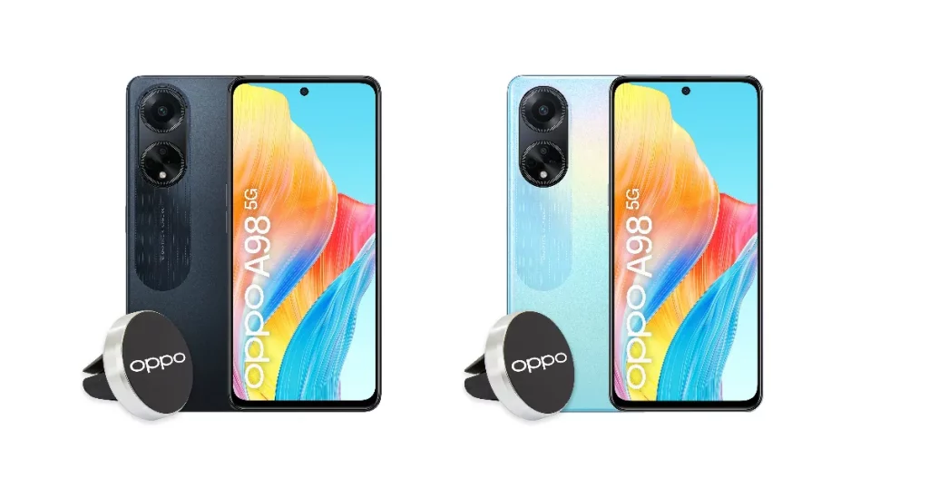 Oppo A98 5G launched with FHD+ 120Hz display, 64MP triple camera ...