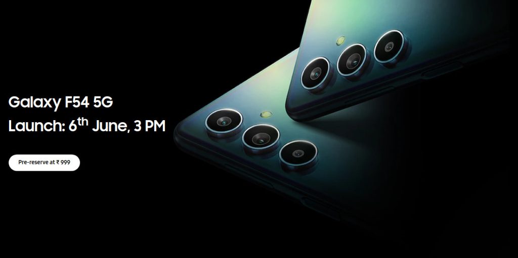 Samsung Galaxy F54 5G to launch in India on June 6, key features ...