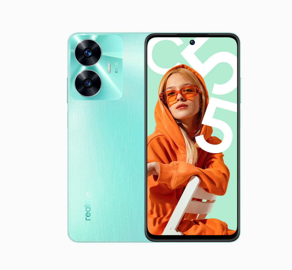 Realme C55 Rainforest edition launched in India at brand's 5th anniversary - Gizmochina