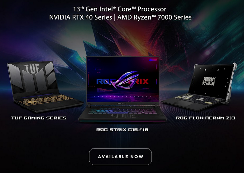 ASUS unveils its 2023 ROG Strix, Flow, TUF & Zephyrus gaming laptops in ...