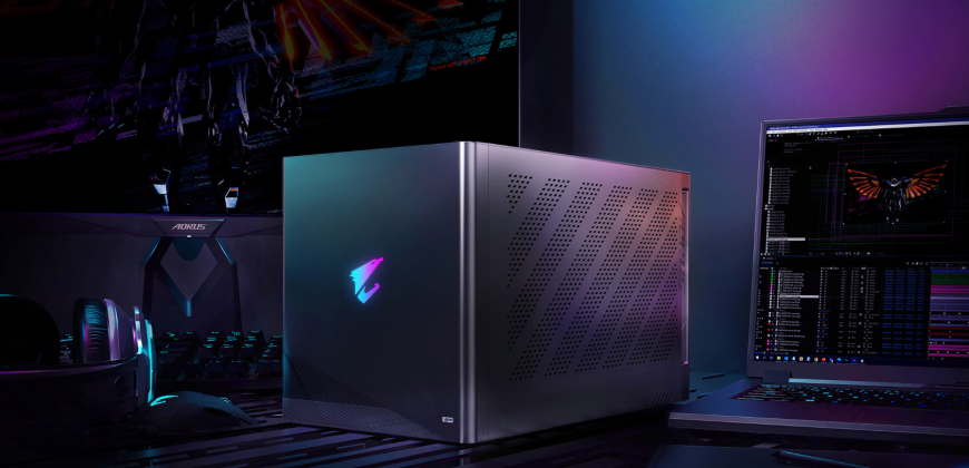 Gigabyte Aorus RTX 4090 Gaming Box eGPU unveiled with in-built liquid ...