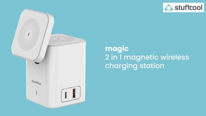 Stuffcool launches Magic 2 in 1 Magnetic Wireless Charging Station in ...