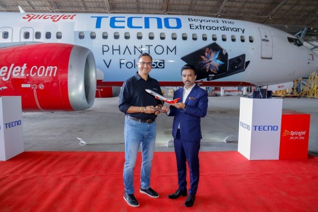 Tecno teams up with Indian airline SpiceJet to market the Phantom V ...