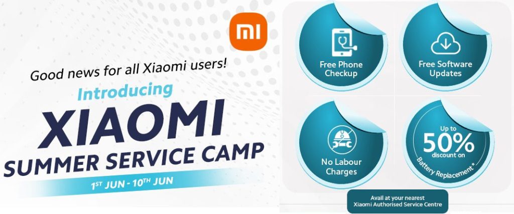 Xiaomi Announces Summer Service Camp with Discounts on Battery ...