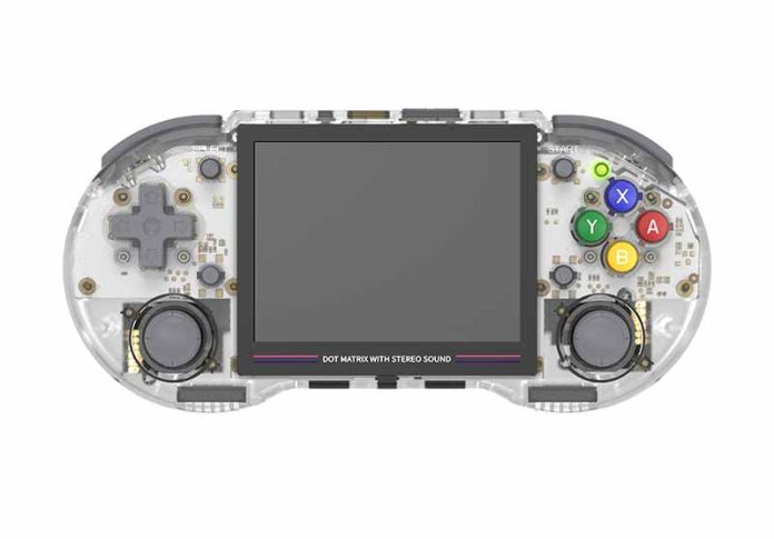 Anbernic RG353PS gaming handheld with a Rockchip RK3566 chip launched ...